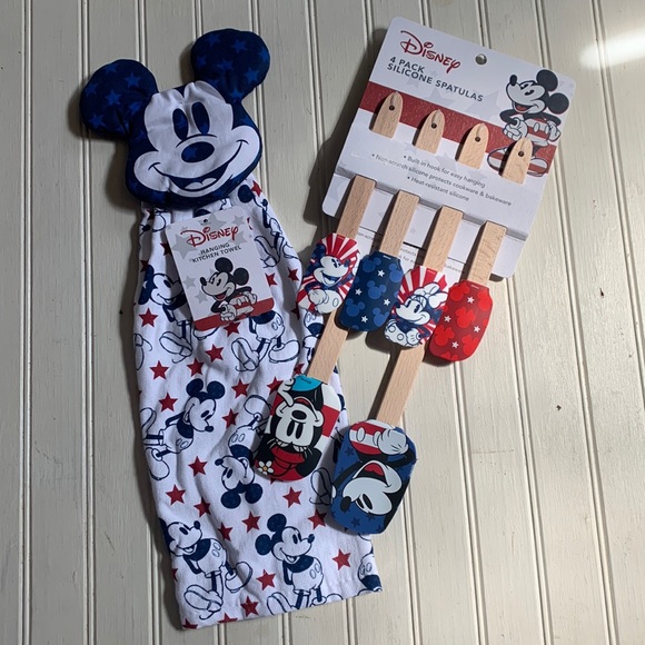 Disney | Kitchen | Disney All American 3 Piece Kitchen Bundle Set ...
